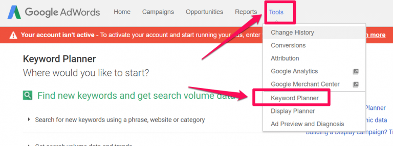 How To Use Google Keyword Planner Tool For SEO Keyword Research
