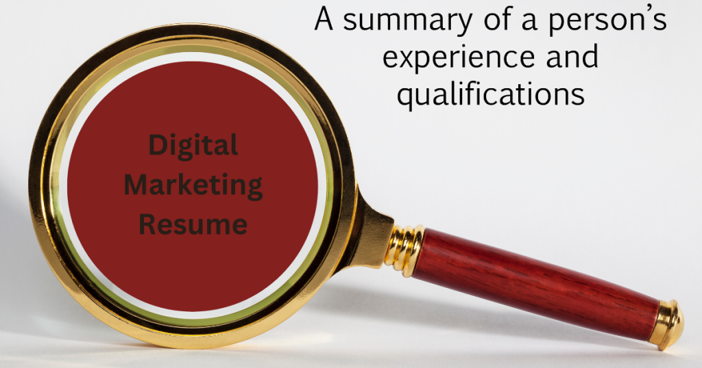 Digital Marketing Resume: 5 Examples and Writing Guide (2024)
